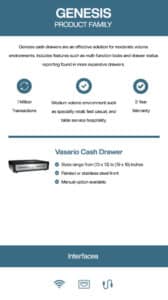 Genesis™ Vasario® Cash Drawers | apg®